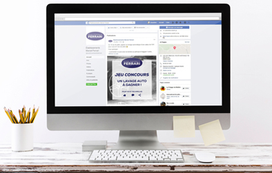 Les Établissements Ferrari – Community Management | Les Papillons de Jour